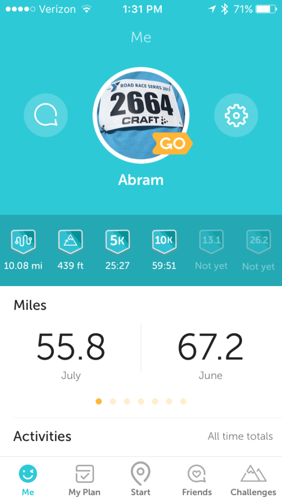 A Thorough Review of Runkeeper (Go) – Words on the Word