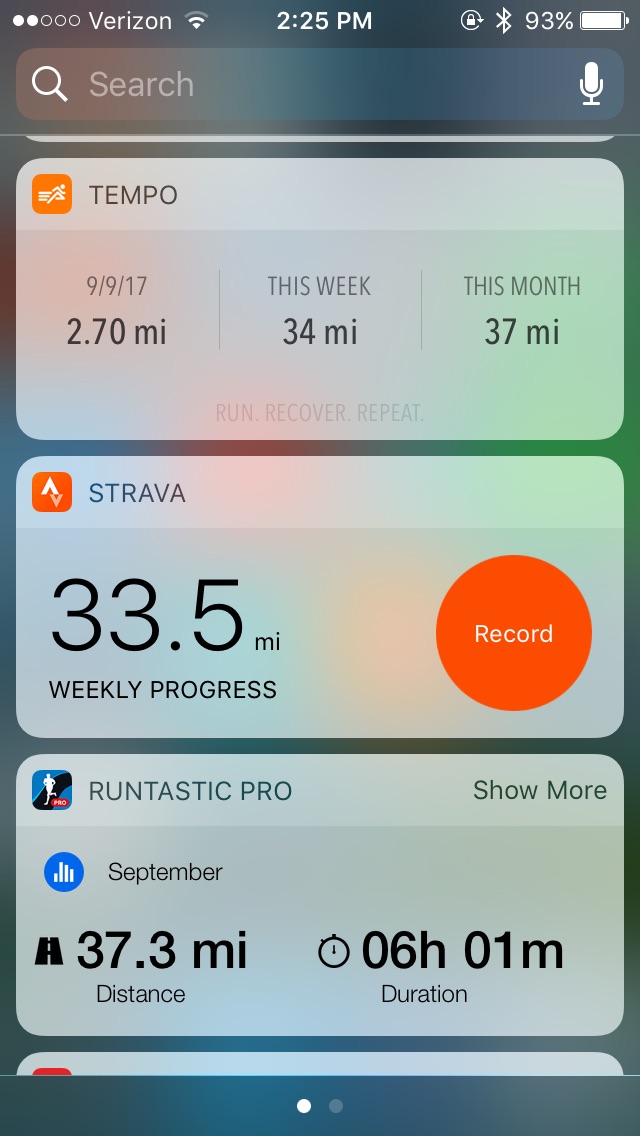 App Review: Tempo Training Log for Runners – Words on the Word